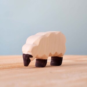 Wooden Sheep Eating, Montessori Toys, Waldorf Toys - Etsy