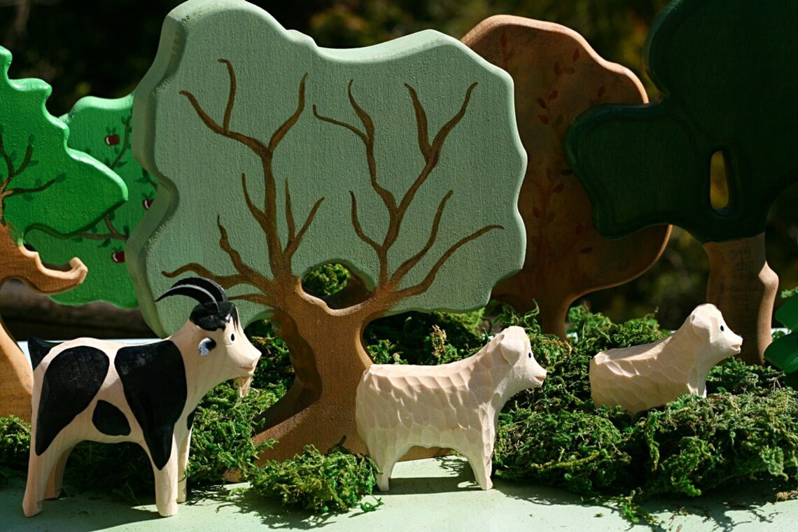 Hornbeam Tree Toy, Waldorf Toy, Handmade Toys, Eco Toys, Montessori ...