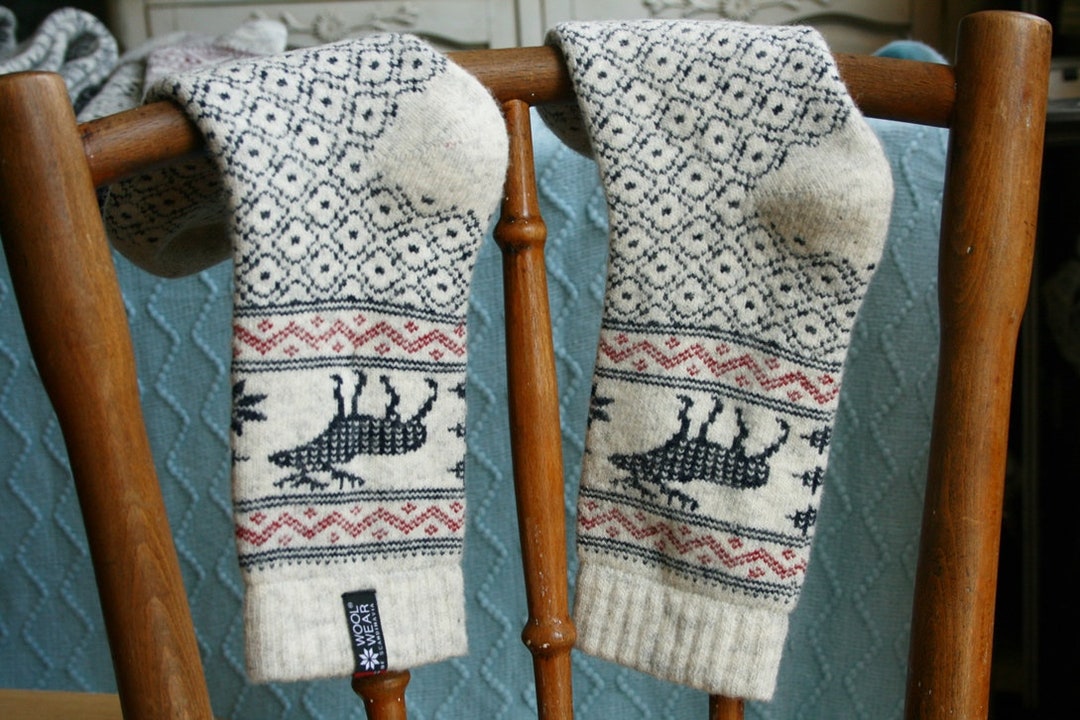 Norwegian Socks , Quality Socks Made of 80% Merino Wool, Unisex Socks ...