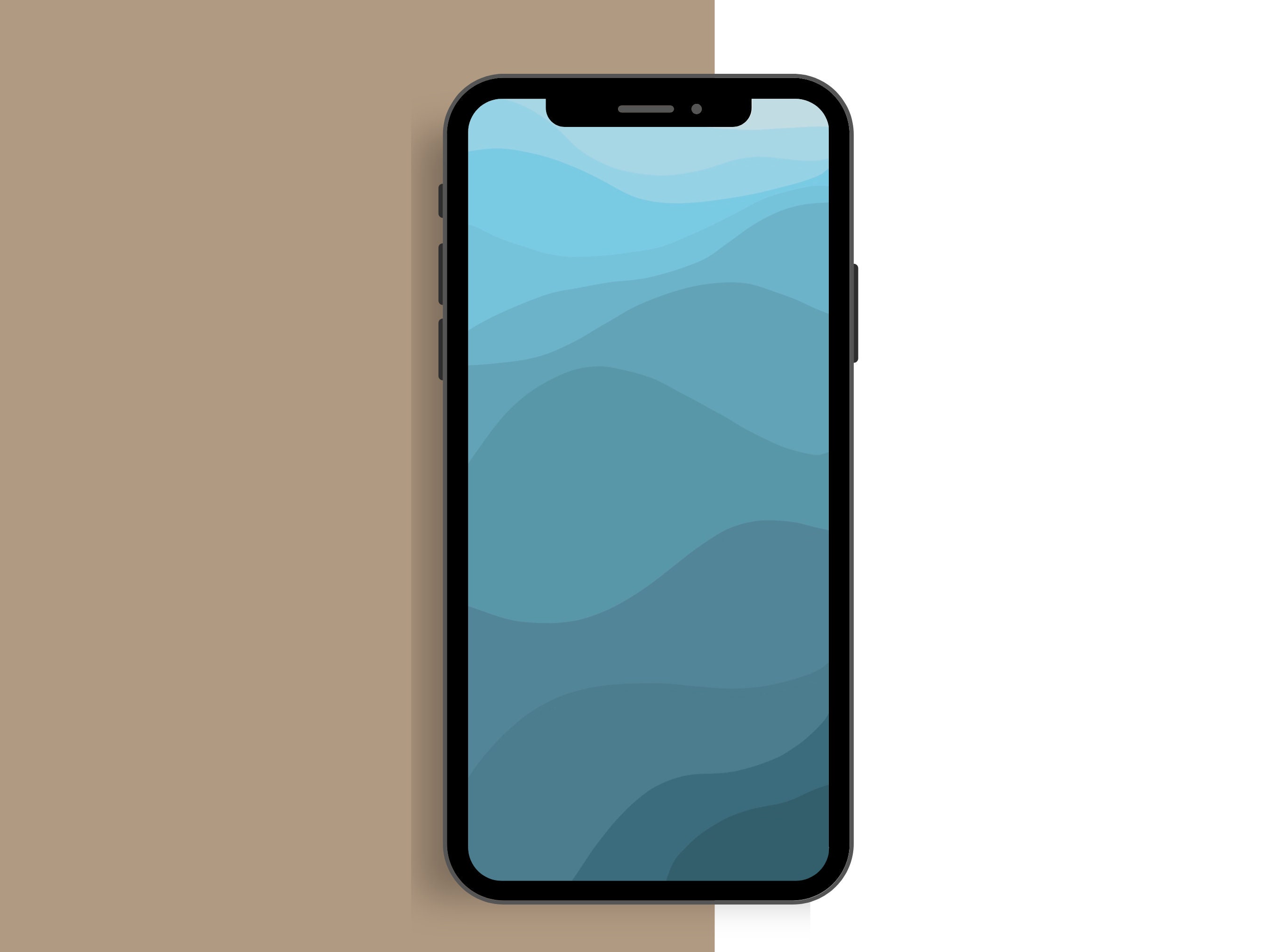 Wallpaper Set of 5 iPhone Home Screen Background | Instant Download - Etsy