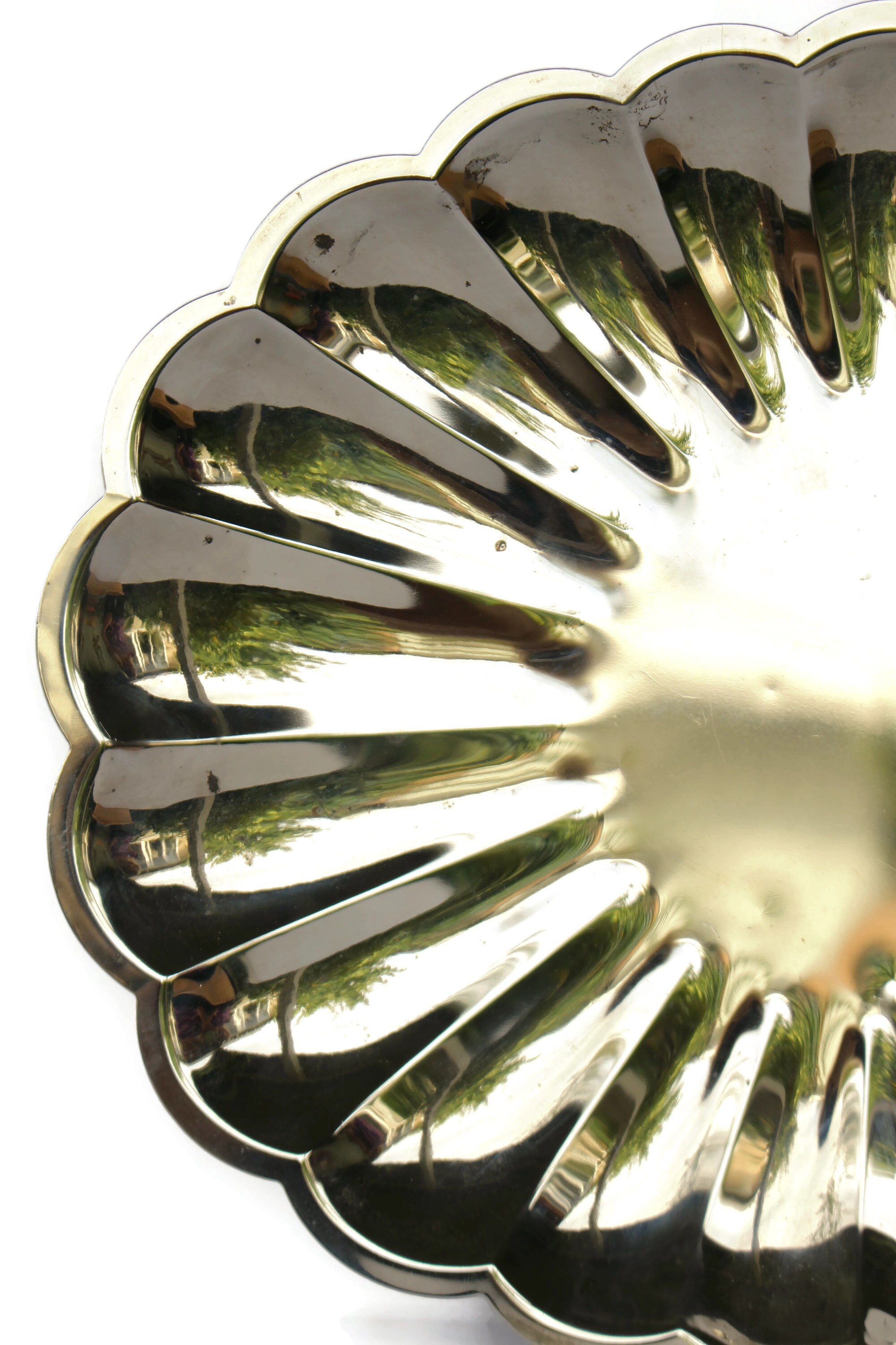 Large Silver Flower Tray / Flower Shaped Serving Tray / Metal - Etsy UK