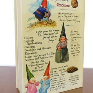 Vintage Gnomes Book by Abrams / 1977 First Addition Hardback Gnomes ...