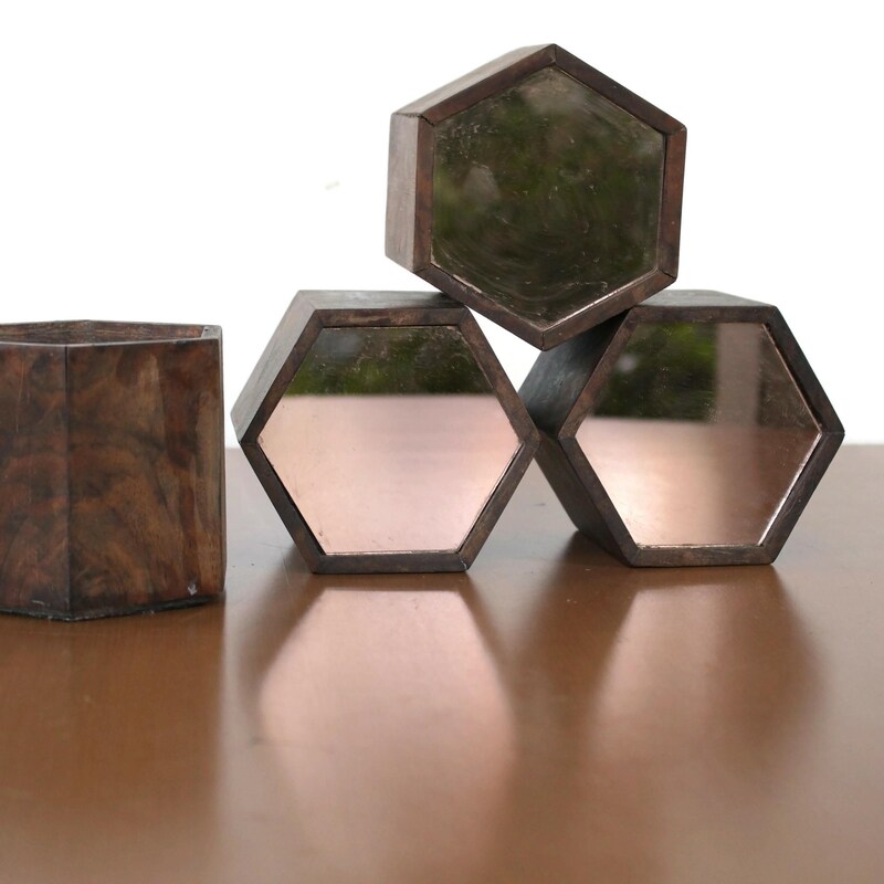 Hexagon Mirror - Etsy