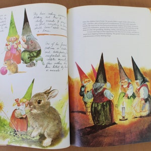 Vintage Gnomes Book by Abrams / 1977 First Addition Hardback Gnomes ...