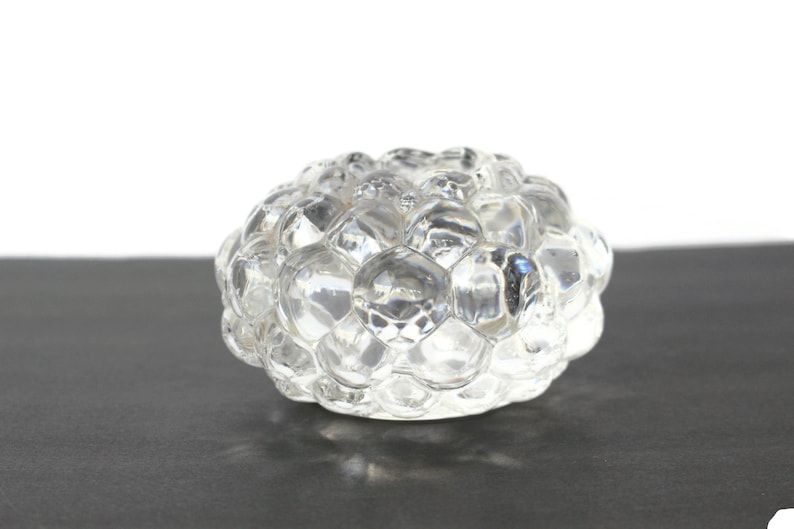 Orrefors Crystal Raspberry Candle Holder - Anne Nilsson Scandinavian ...