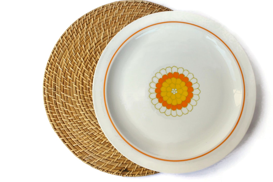 Huge Georges Briard Serving Platter / Georges Briard Florette Round ...