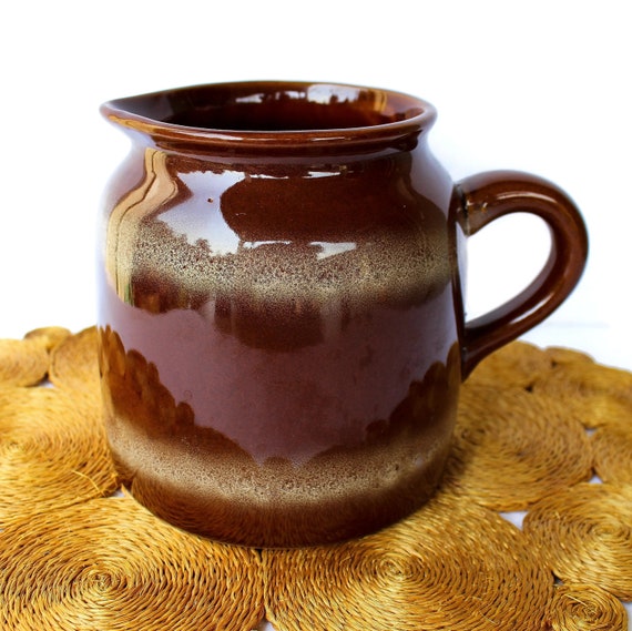 Extra Large Ceramic Pitcher / Mid Century Modern Pottery Water | Etsy