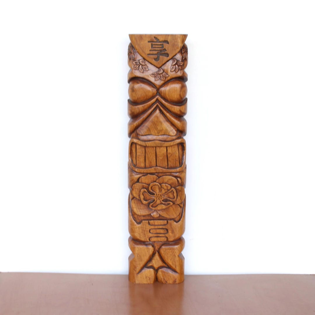 Vintage American Tiki Designs Wood Wall Hanging Plaque - Etsy