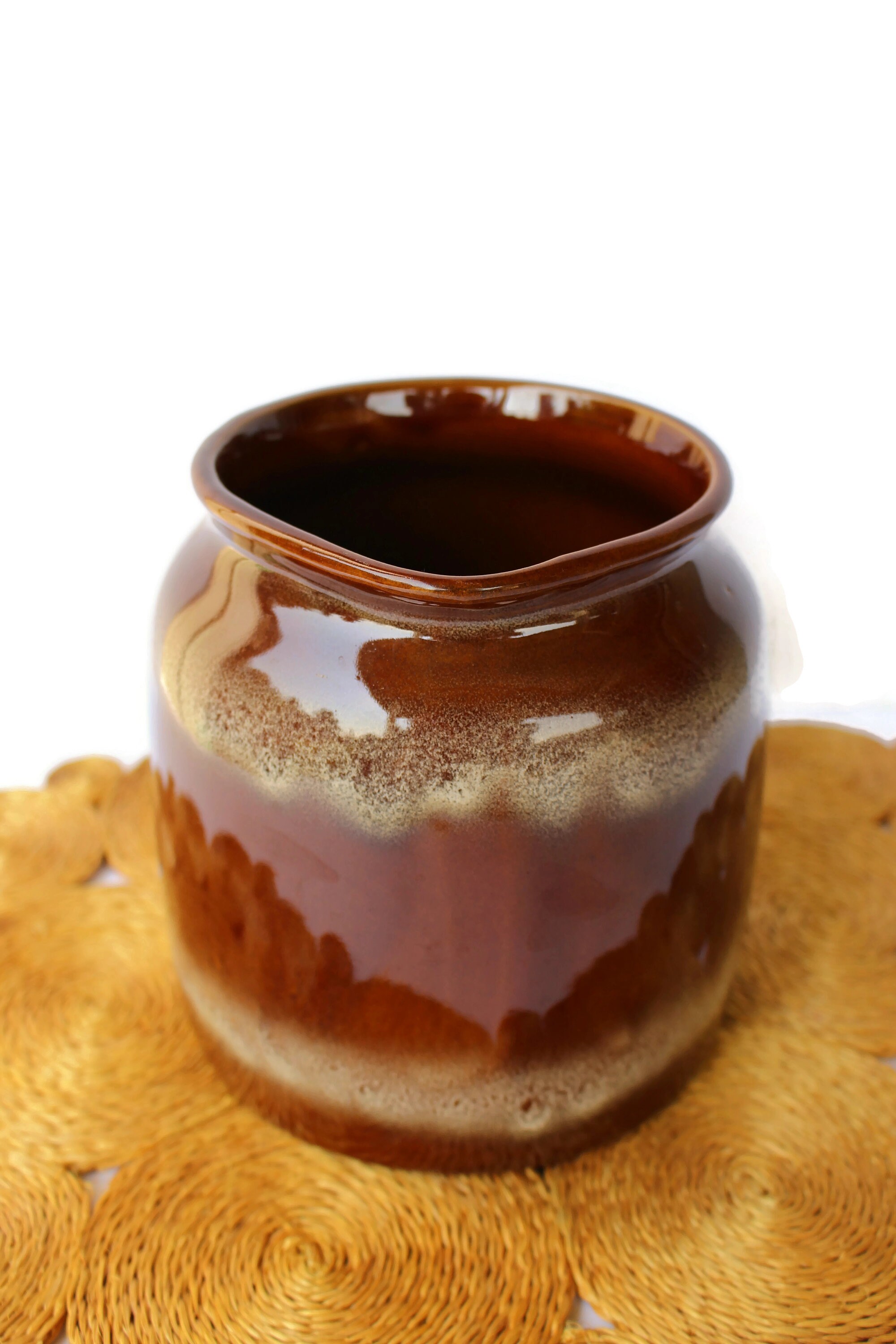 Extra Large Ceramic Pitcher / Mid Century Modern Pottery Water | Etsy