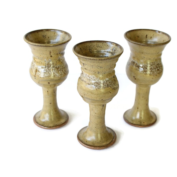 Ceramic Wine Goblet - Etsy