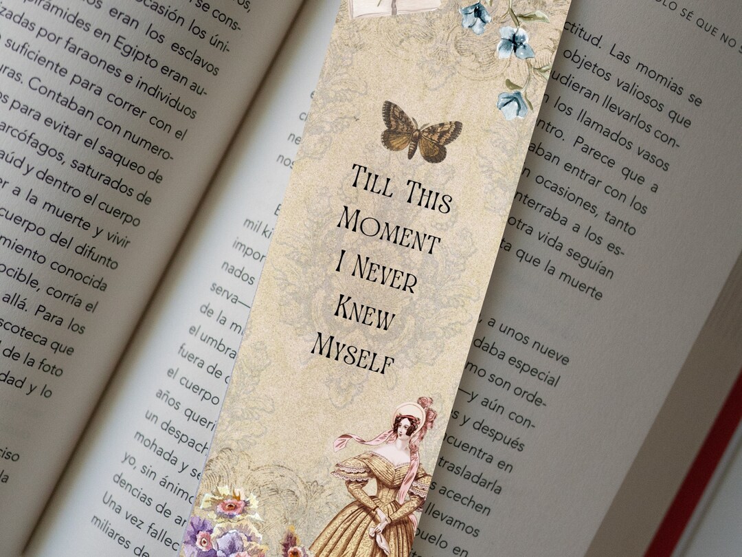 Pride and Prejudice Bookmarks Set of 4 Jane Austen Quotes Bookmarks ...