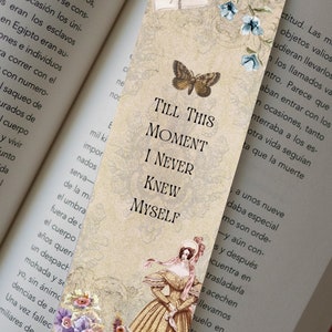 Pride and Prejudice Bookmarks Set of 4 Jane Austen Quotes Bookmarks ...