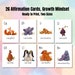 Printable Alphabet Flashcards Animal Theme for Kids Kindergarten ...