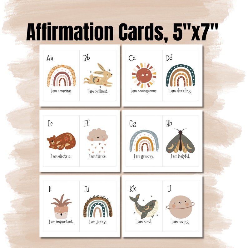 Printable Alphabet Flashcards for Kids Homeschooling Kindergarten ...