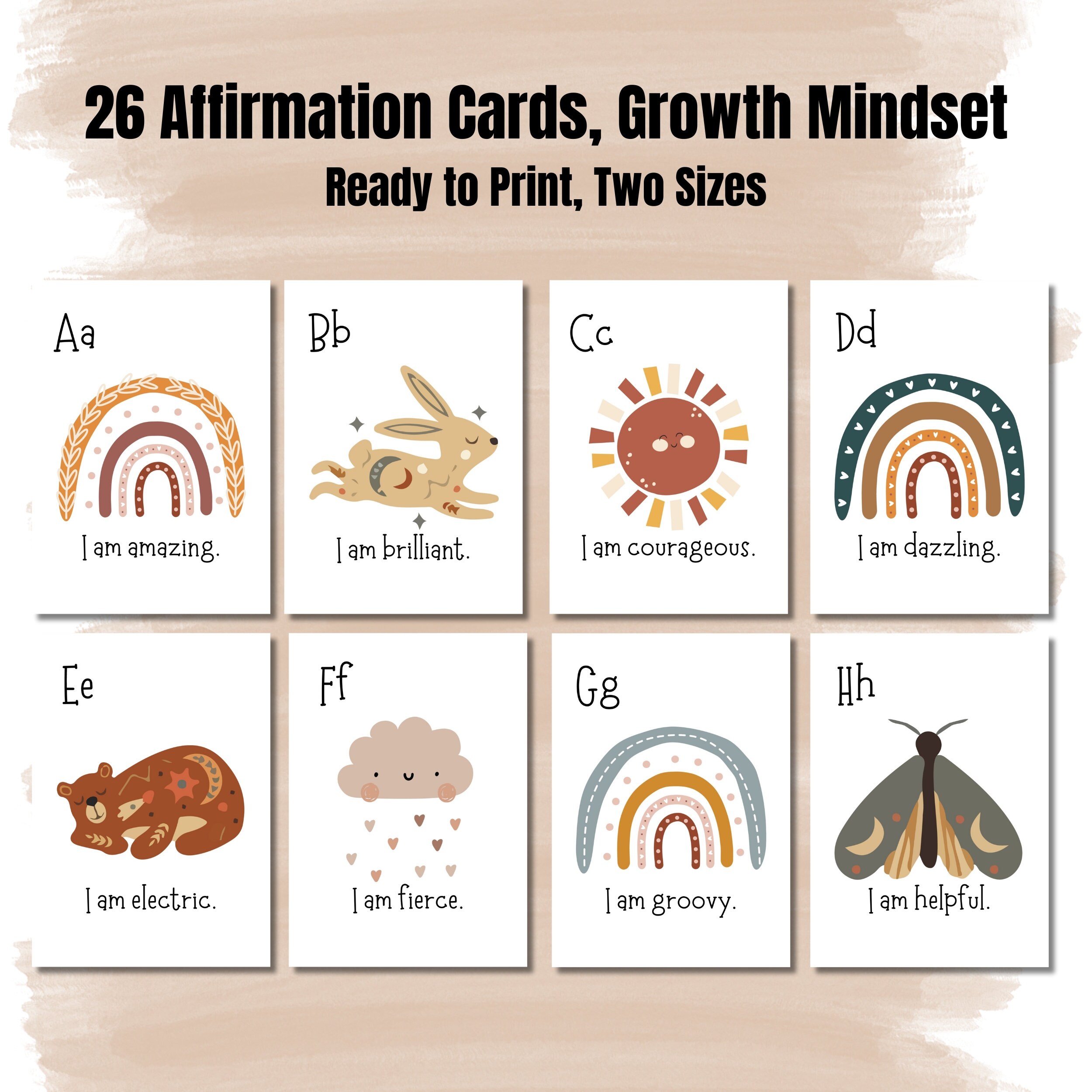 Printable Alphabet Flashcards for Kids Homeschooling Kindergarten ...