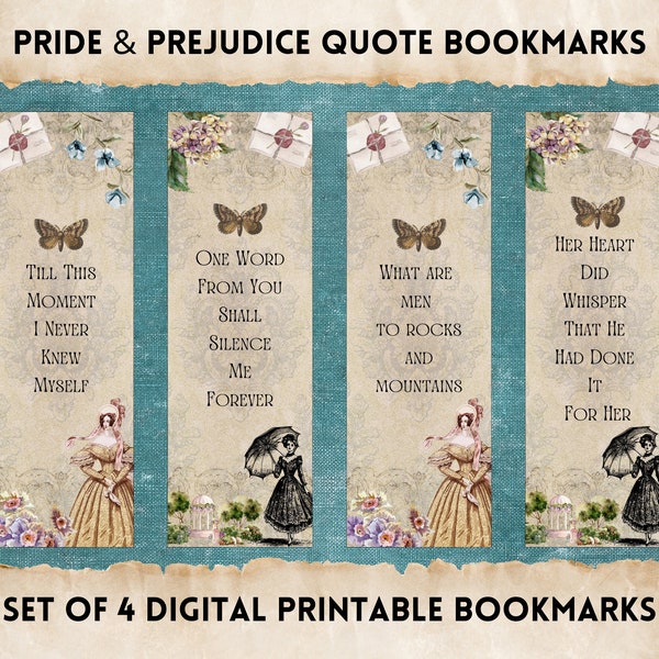 Victorian Bookmarks - Etsy