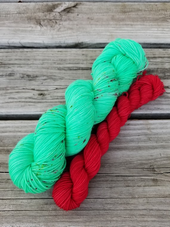 Peppermint Swirl Sock Set - Etsy