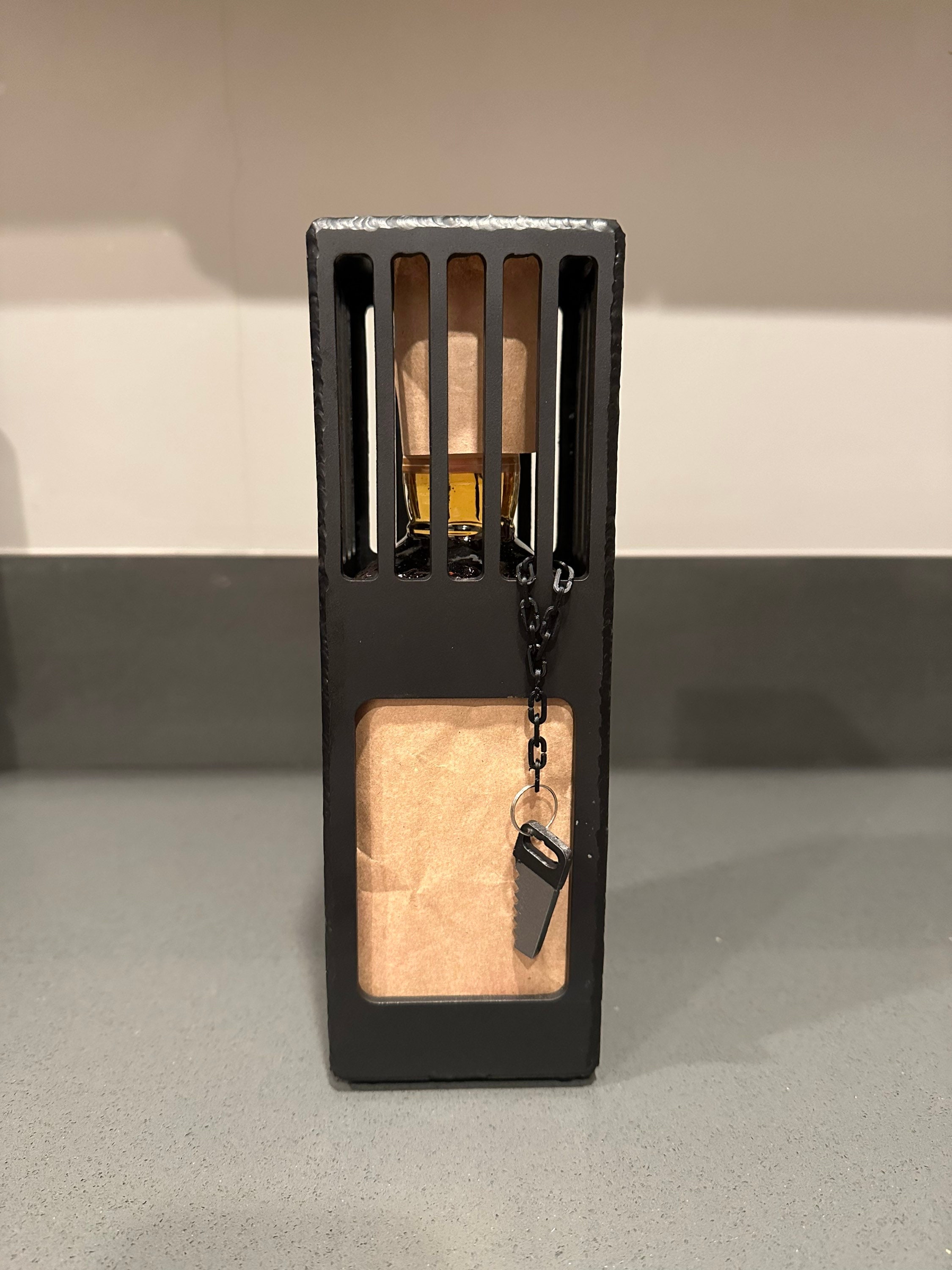 Liquor Bottle Cage - Fully Welded - Etsy