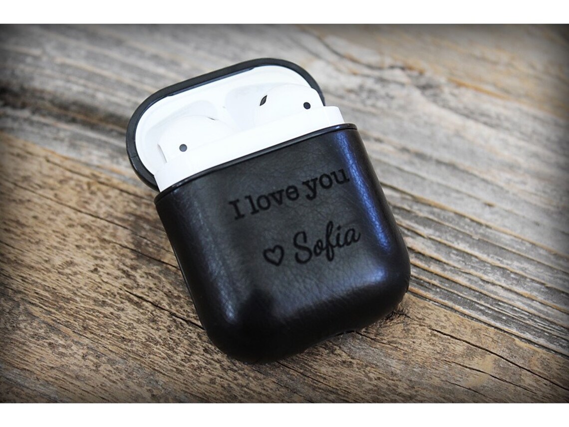 Airpod Case Keychain Leather Airpod Case Personalized Airpod | Etsy