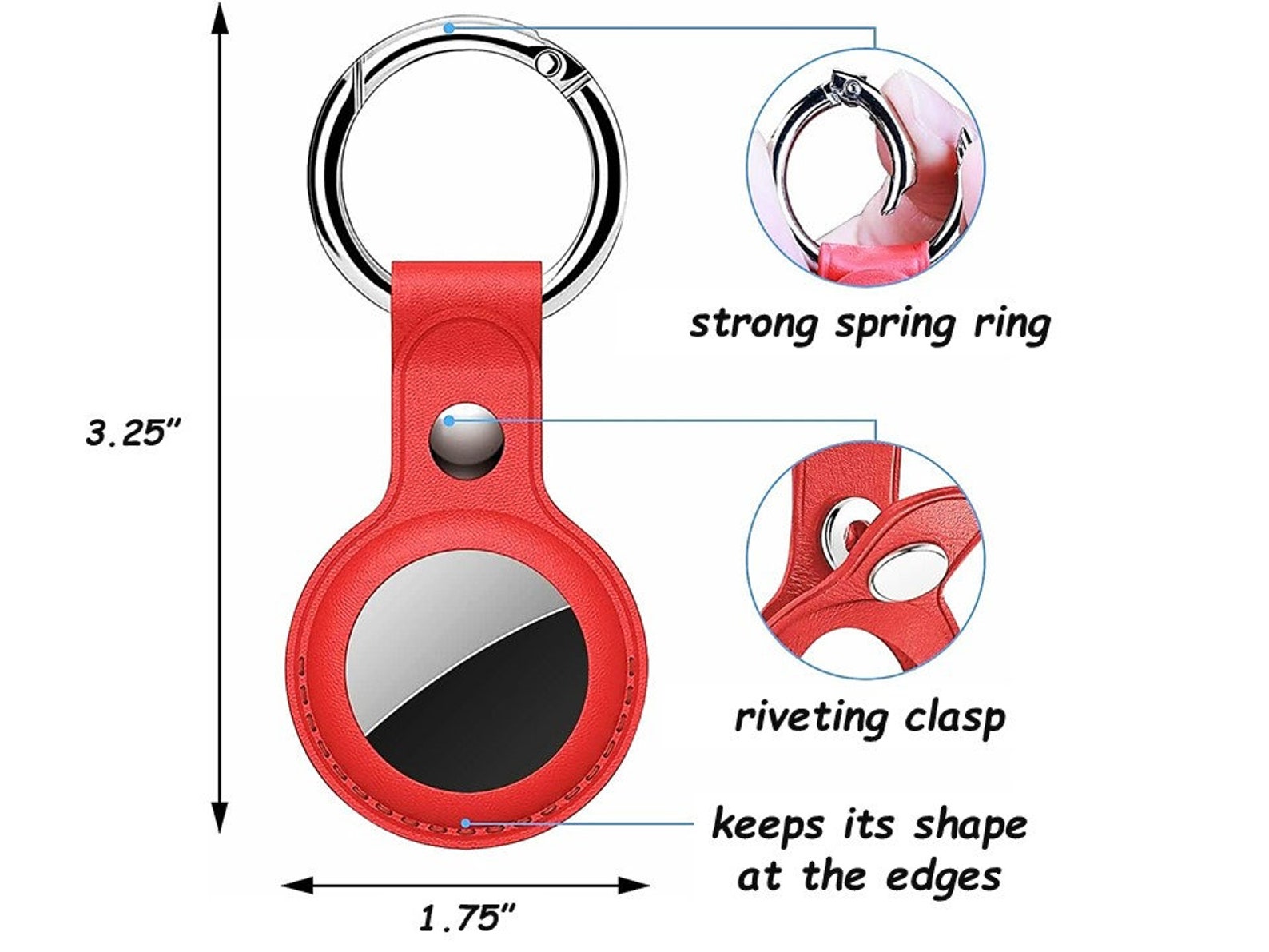 Apple Tag Case Personalized Air Tag Keychain Air Tag Holder - Etsy UK