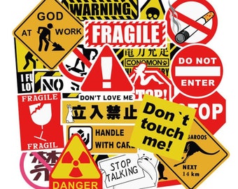 Cute Warning Sign - Etsy