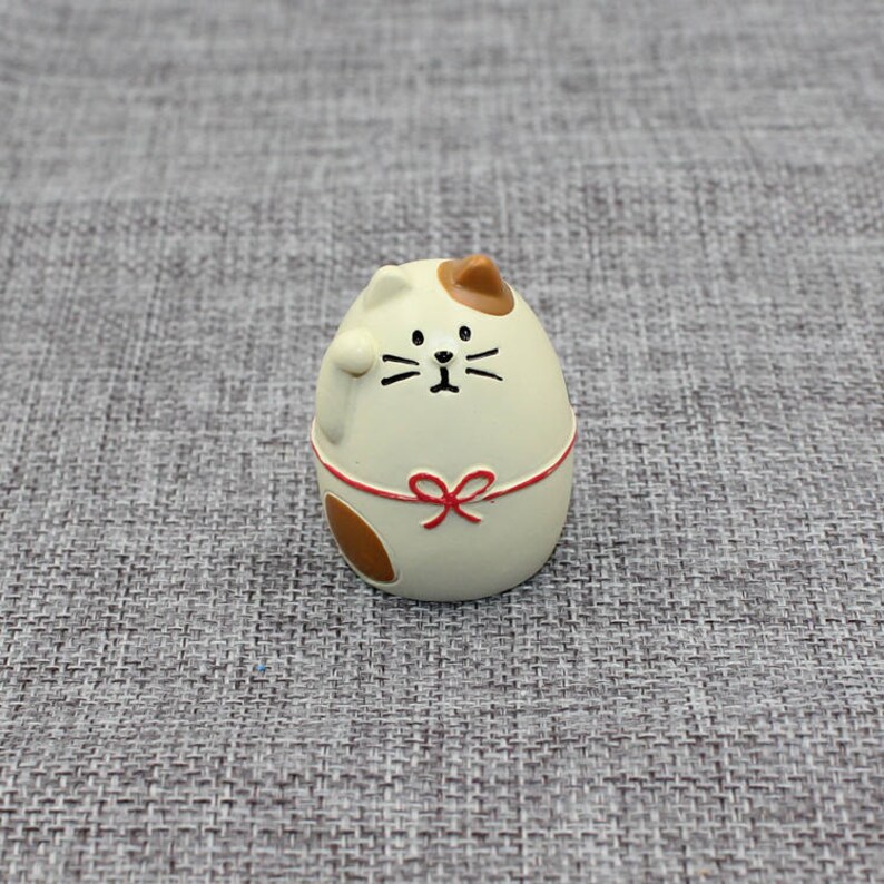 Zakka Decole Cat Set Figure Toy Home Decor Fairy Miniature | Etsy