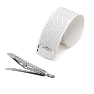 30 Note Blank Strips of Music Box Refill Blank Paper With Music ...