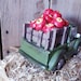 Green Fall Truck With Apples Distressed Truck Apple Truck - Etsy