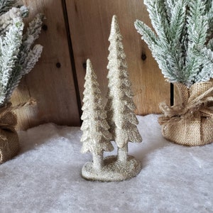 Glitter Trees, Pink Glitter, Christmas Decor, Winter Decor, White ...