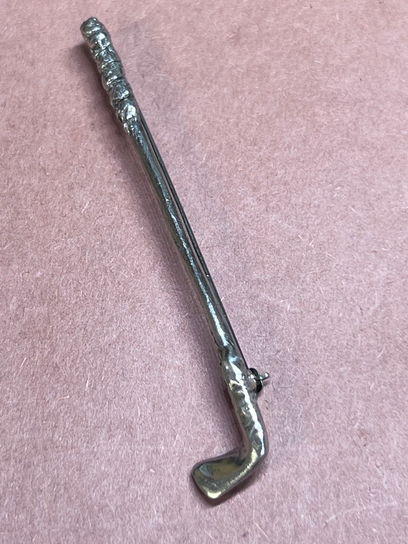 Vintage Sterling Silver Golf Club Pin/brooch 5.6g - Etsy