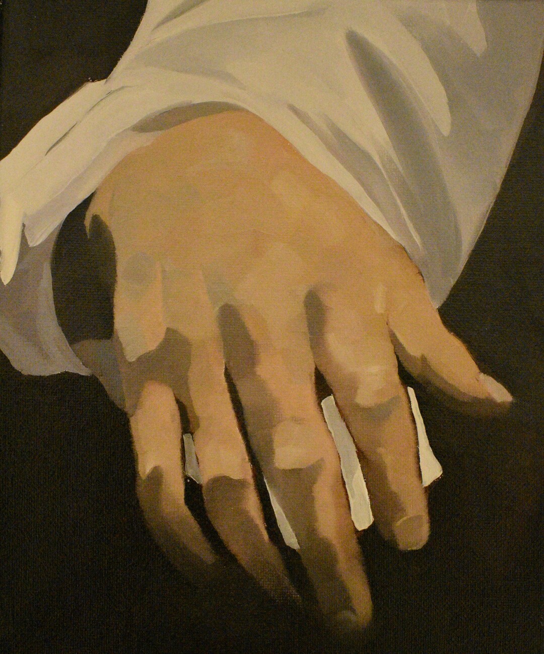 Hand Art 8x10 Original Oil Painting , Figurative Art - Etsy