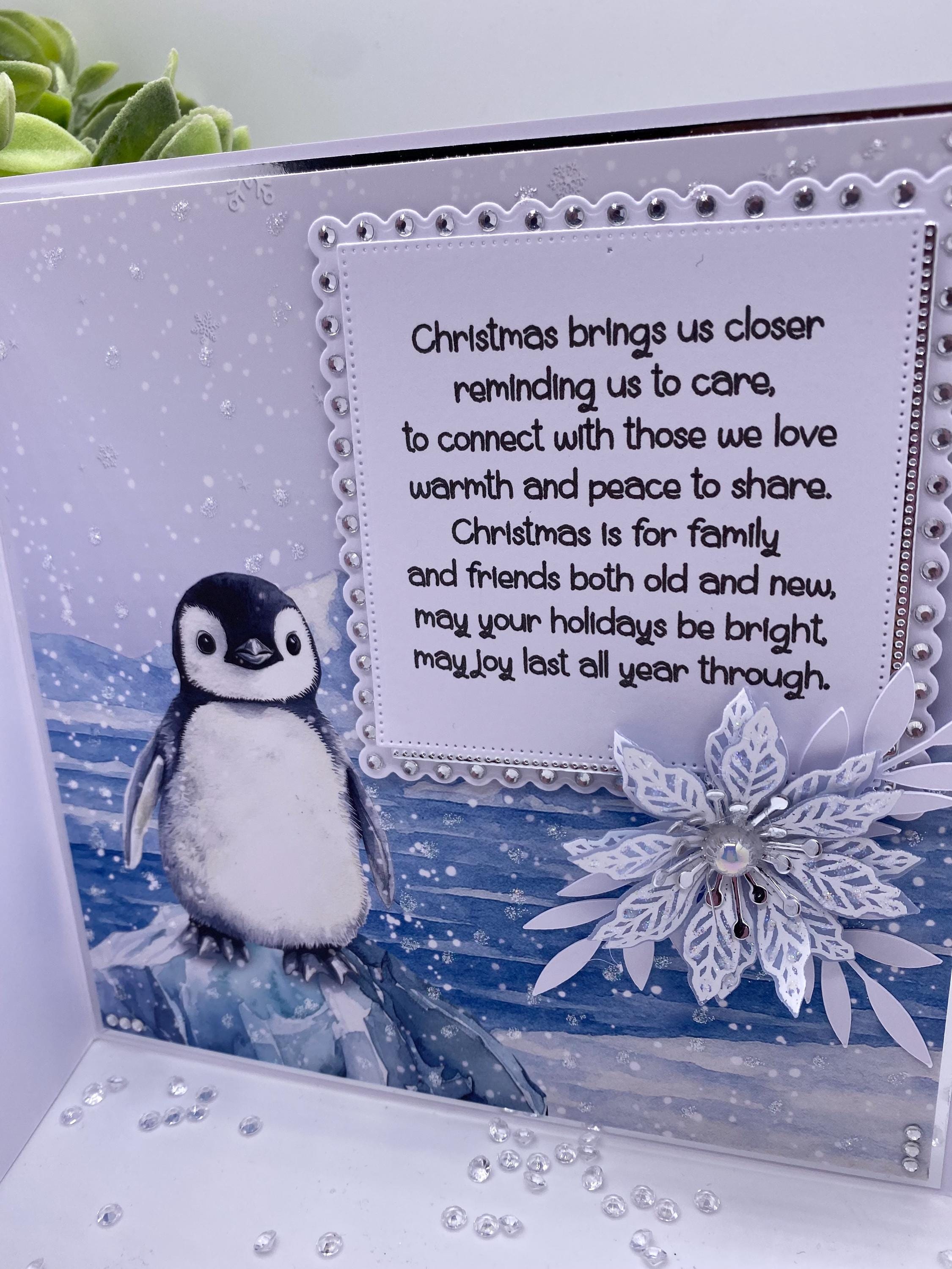 NEW**** Personalised Christmas Card - Snow Adorable Collection - Etsy