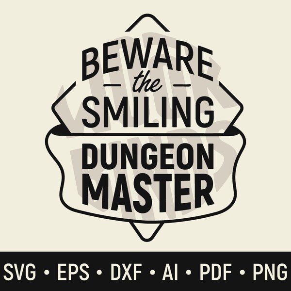 Dungeon Master Svg - Etsy