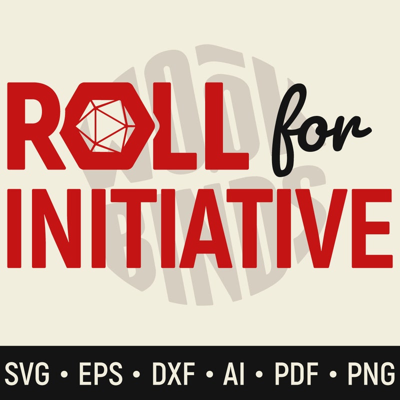 Roll for Initiative - Etsy