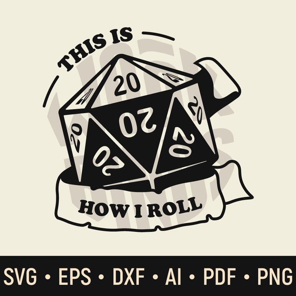 This is How I Roll Svg - Etsy