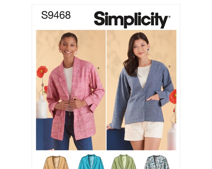 Simplicity Pattern 1385 Art Caddies, Lunch Bag, Snack Bag One Size ...