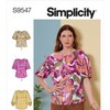 Flowy Blouse Sewing Pattern: Beginner-friendly DIY Women's Top (PDF ...