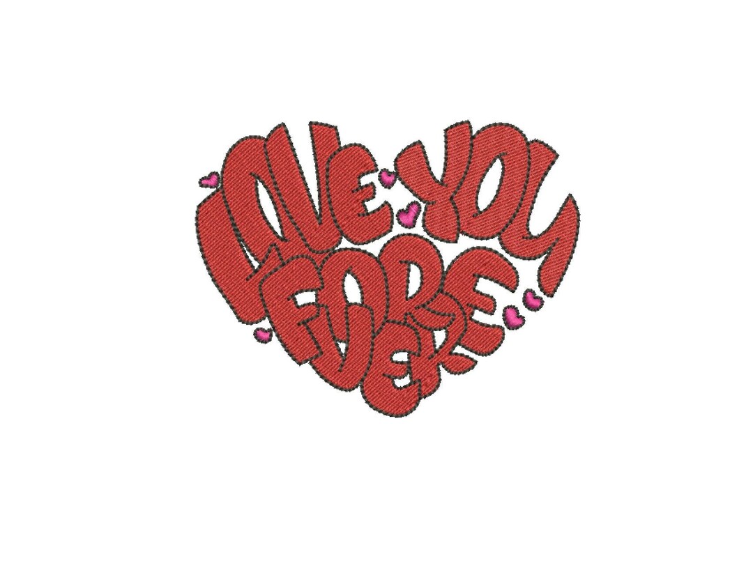 I Love You Embroidery Design , Machine Embroidery Designs,girl Applique ...