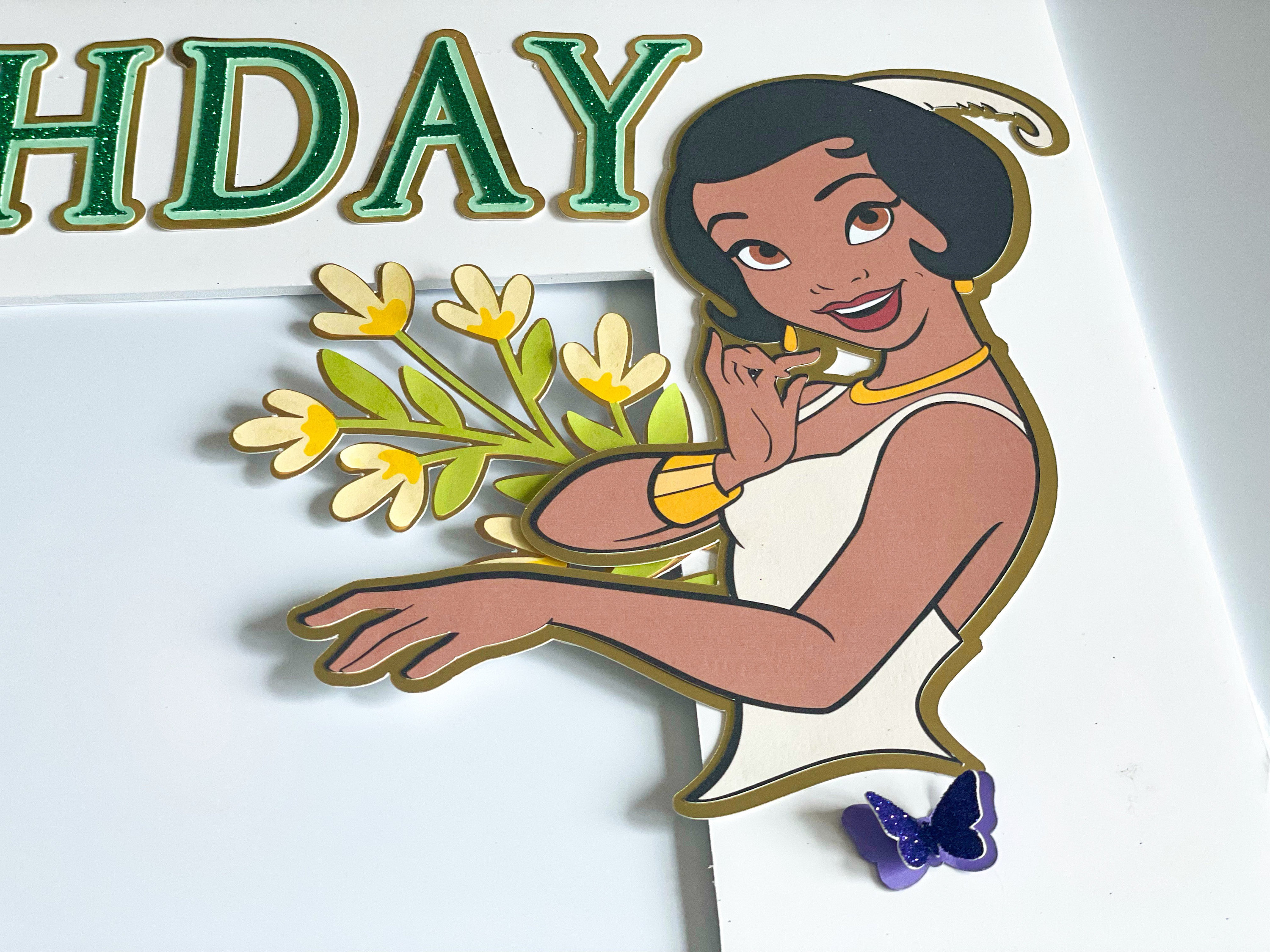 Princess Tiana, Customized & Personalized Princess Party Large Photo ...
