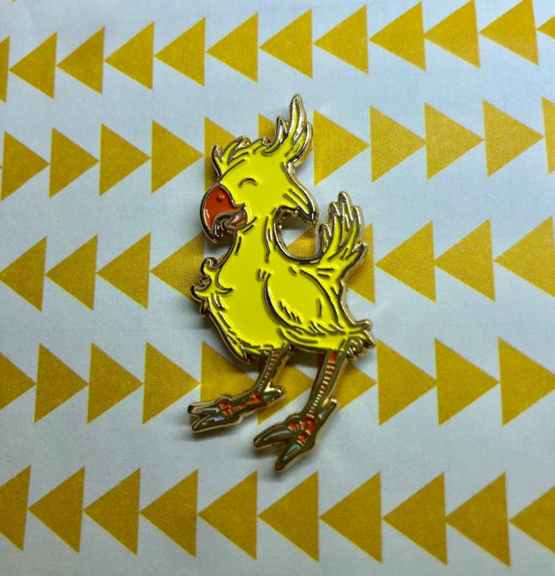 Chocobo Pin | Etsy