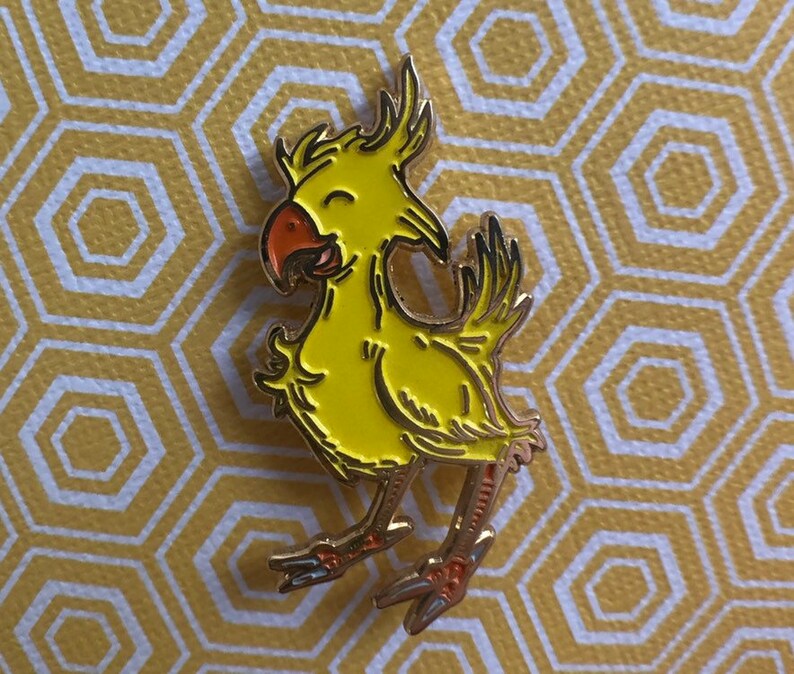 Chocobo Pin | Etsy