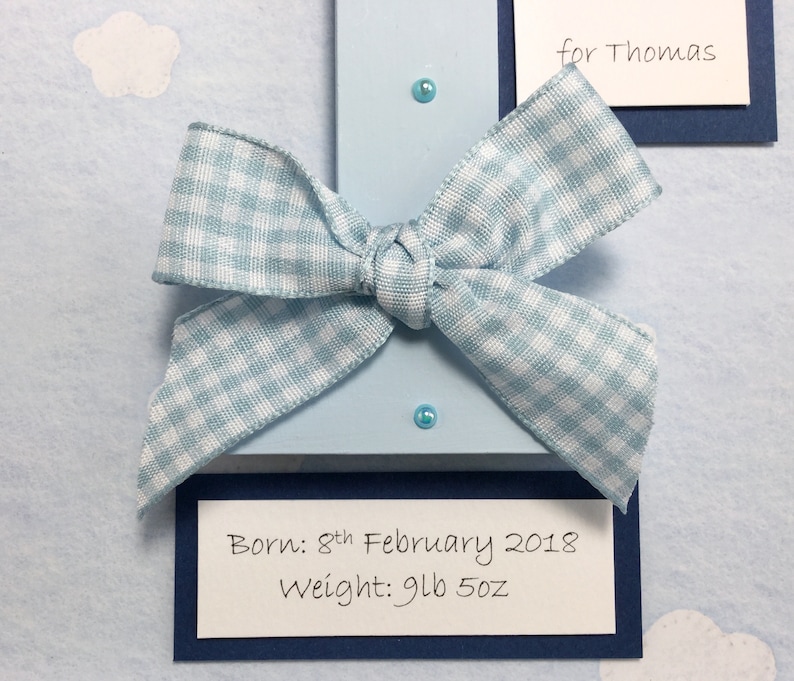 Personalised Baby Boy Frame - Etsy