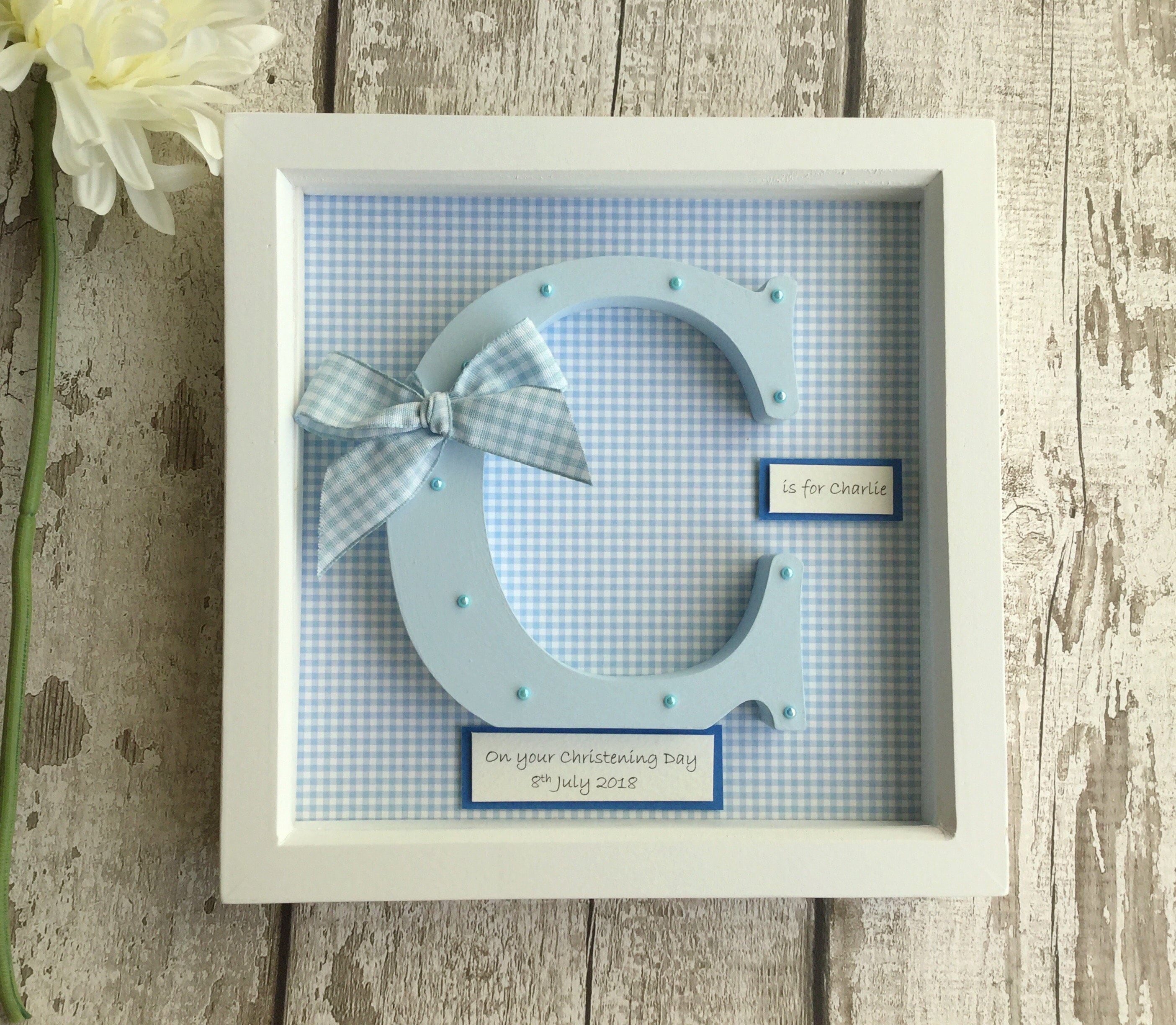 Personalised Baby Boy Frame | Etsy