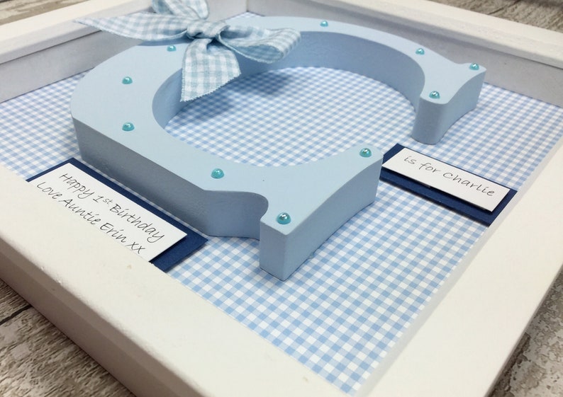 Personalised Baby Boy Frame - Etsy
