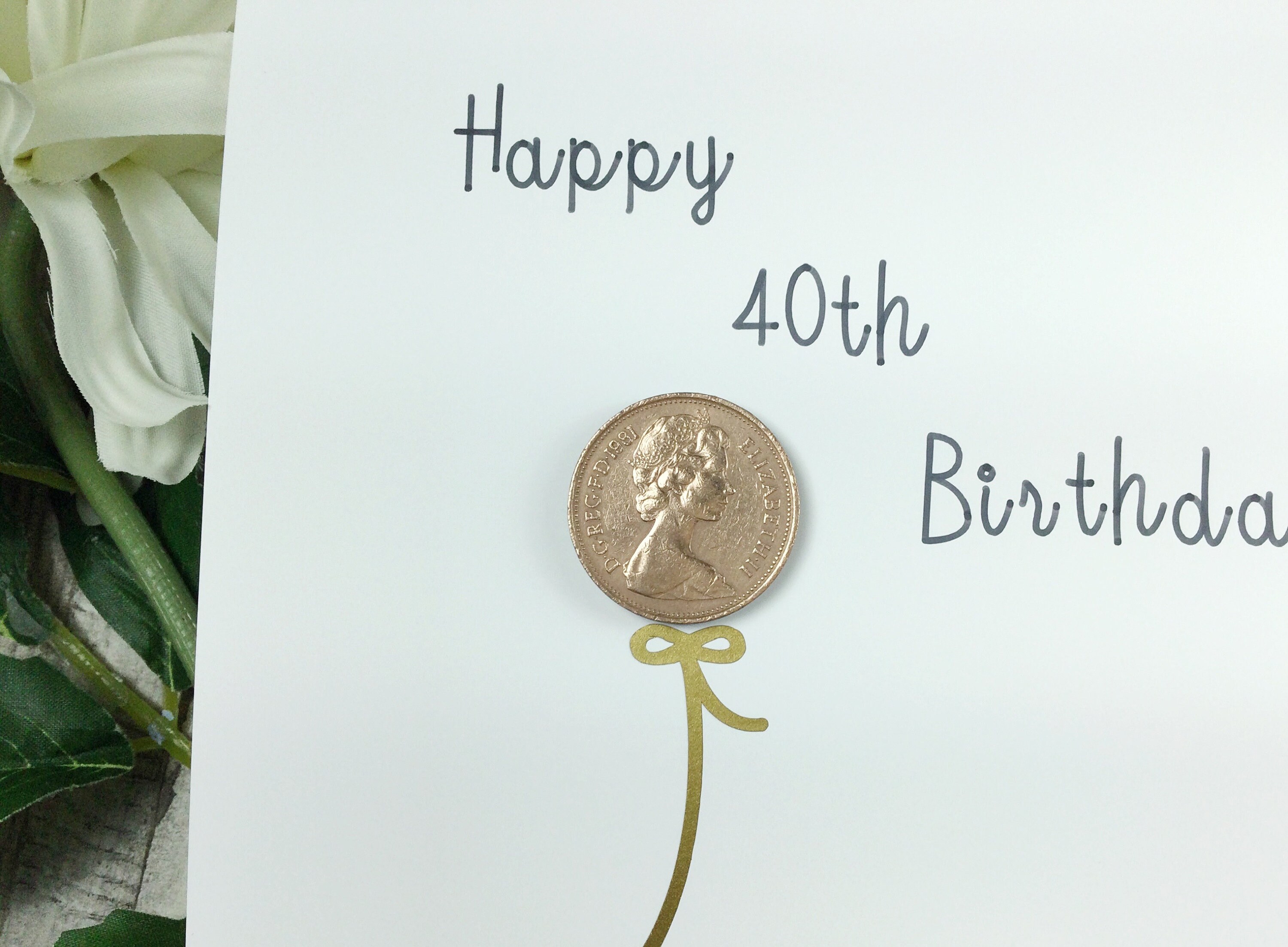 40th Birthday Card | Etsy