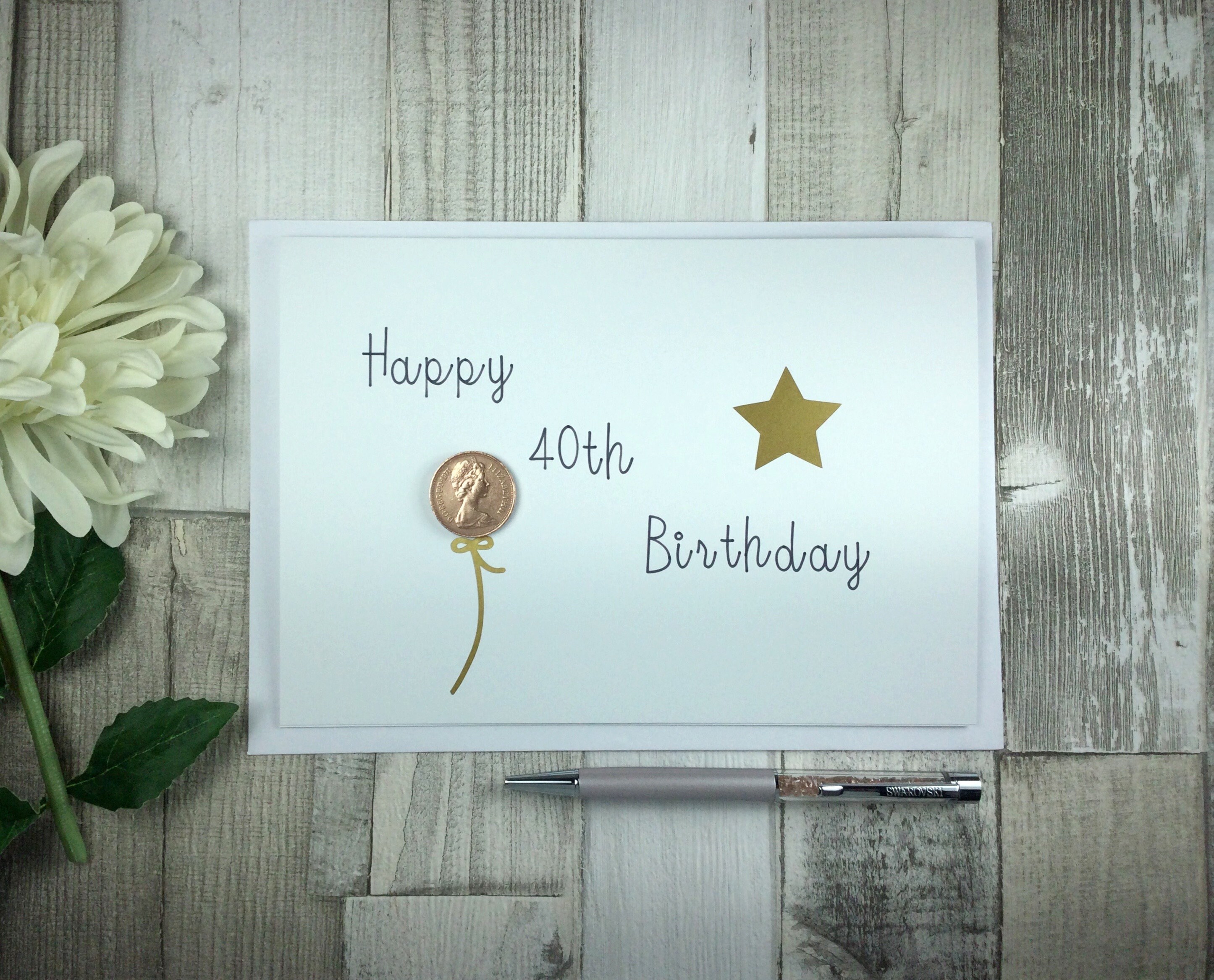 40th Birthday Card | Etsy