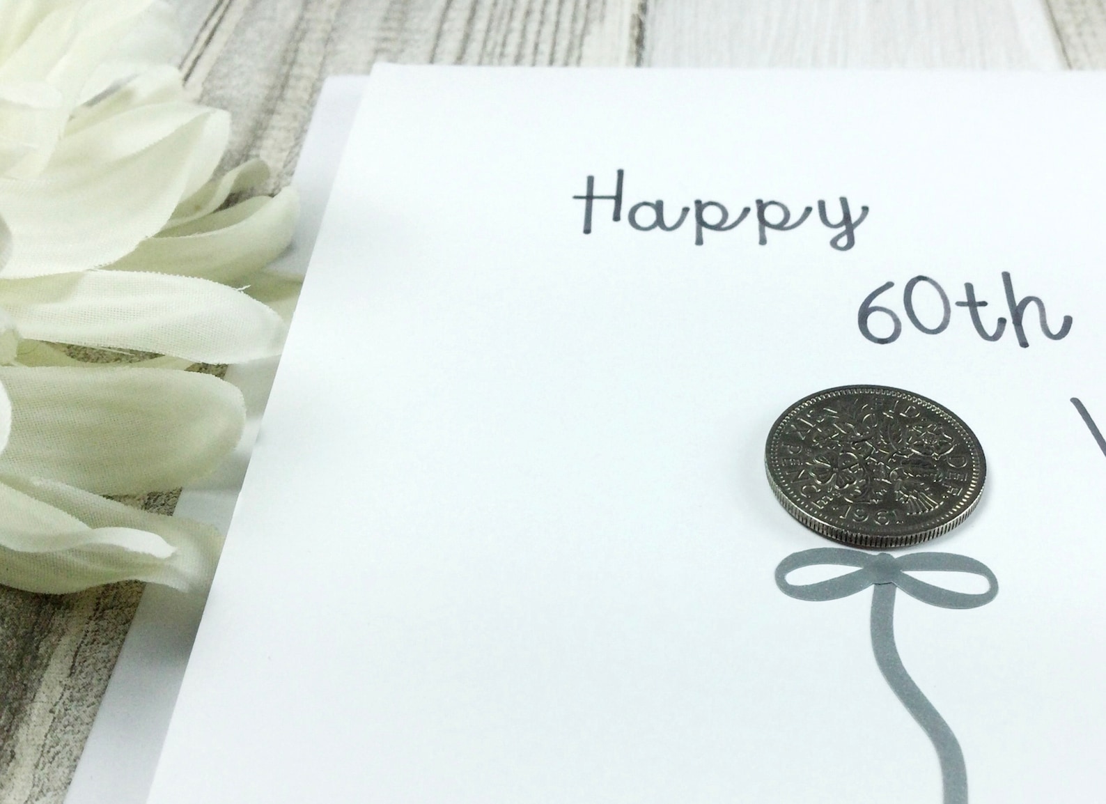 60th Anniversary Card - Etsy