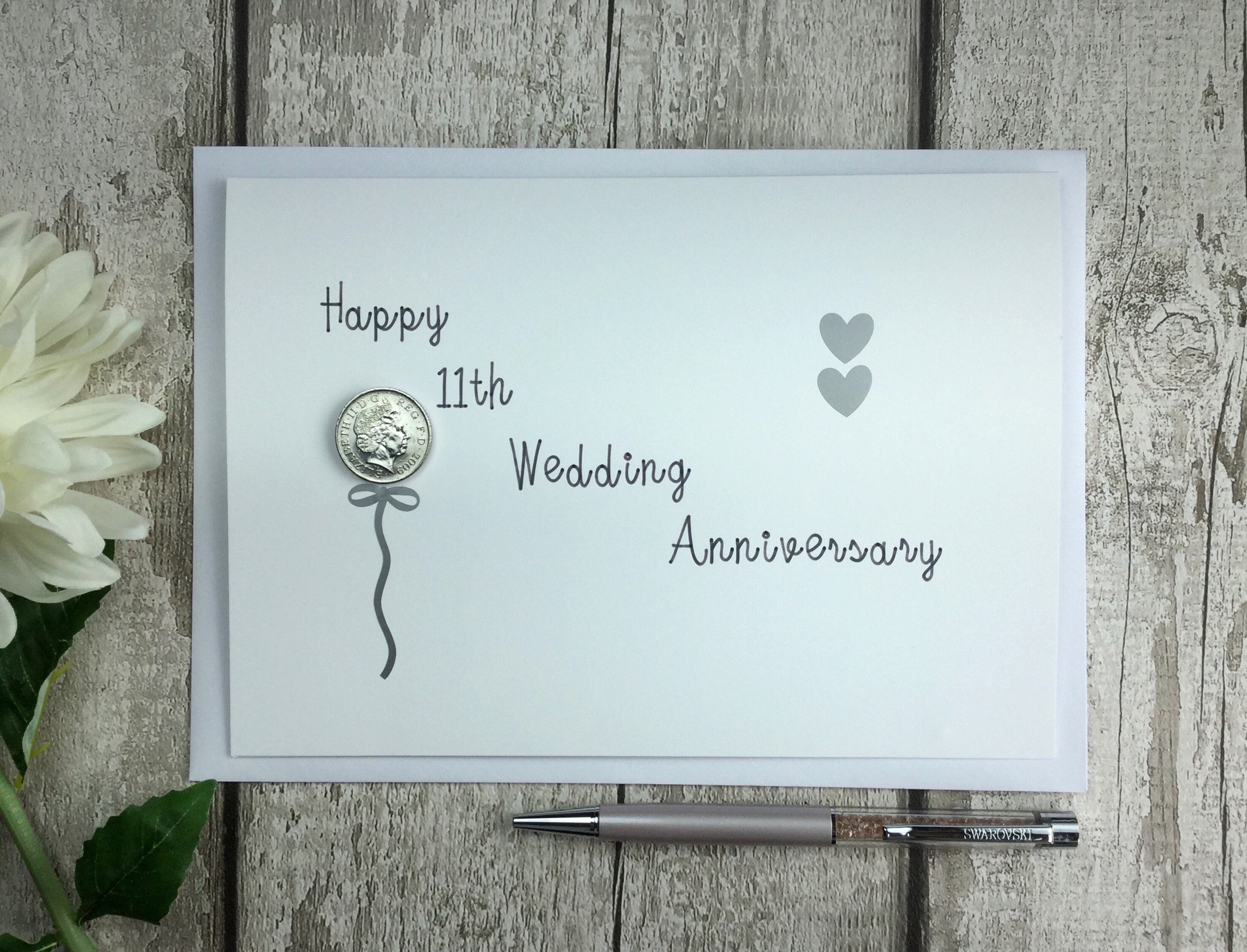11th Anniversary Card Steel Wedding Anniversary Etsy 11th-anniversary-card-steel-wedding-anniversary-etsy