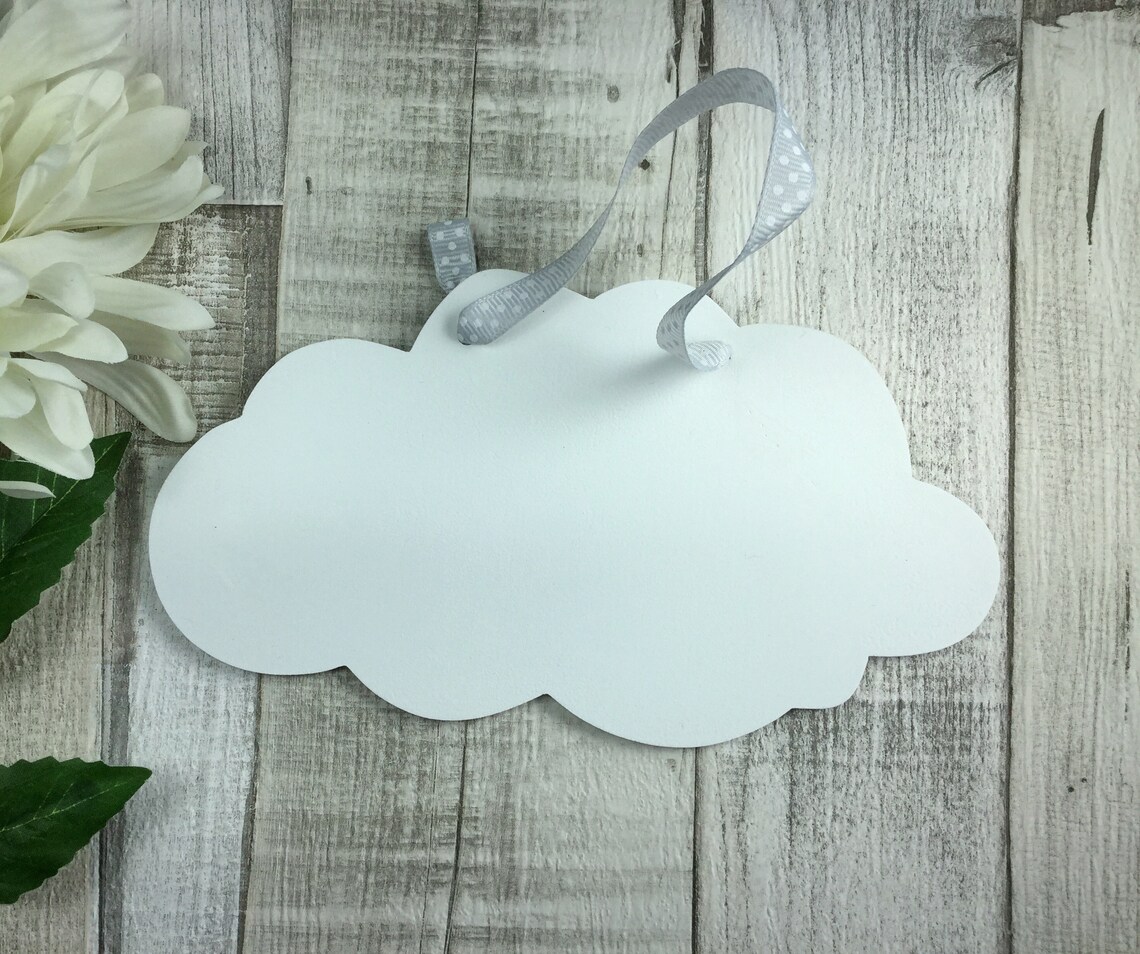 Personalised Cloud Sign for Baby Girl - Etsy UK