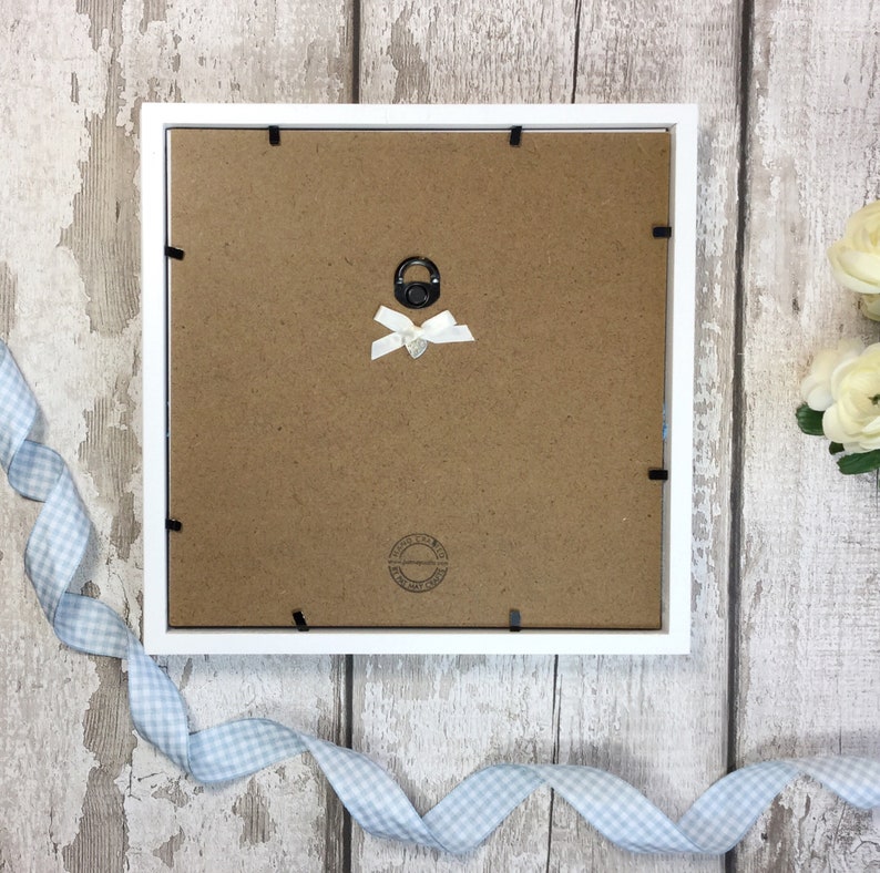 New Baby Girl Gift - Personalised Name Frame - Etsy UK